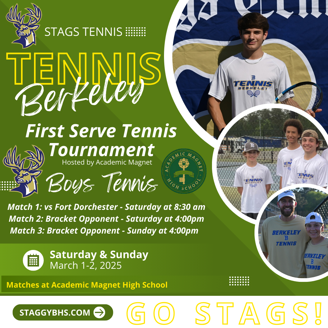 Berkeley Boys Tennis at First Serve Tournament 2025 – StaggyBHS.com
