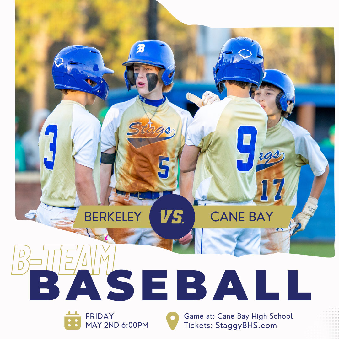 Support Berkeley B-Team Baseball at Cane Bay – StaggyBHS.com