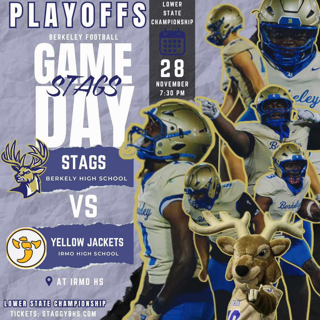 5A Division II Championship: Berkeley vs. Irmo Tonight! – StaggyBHS.com